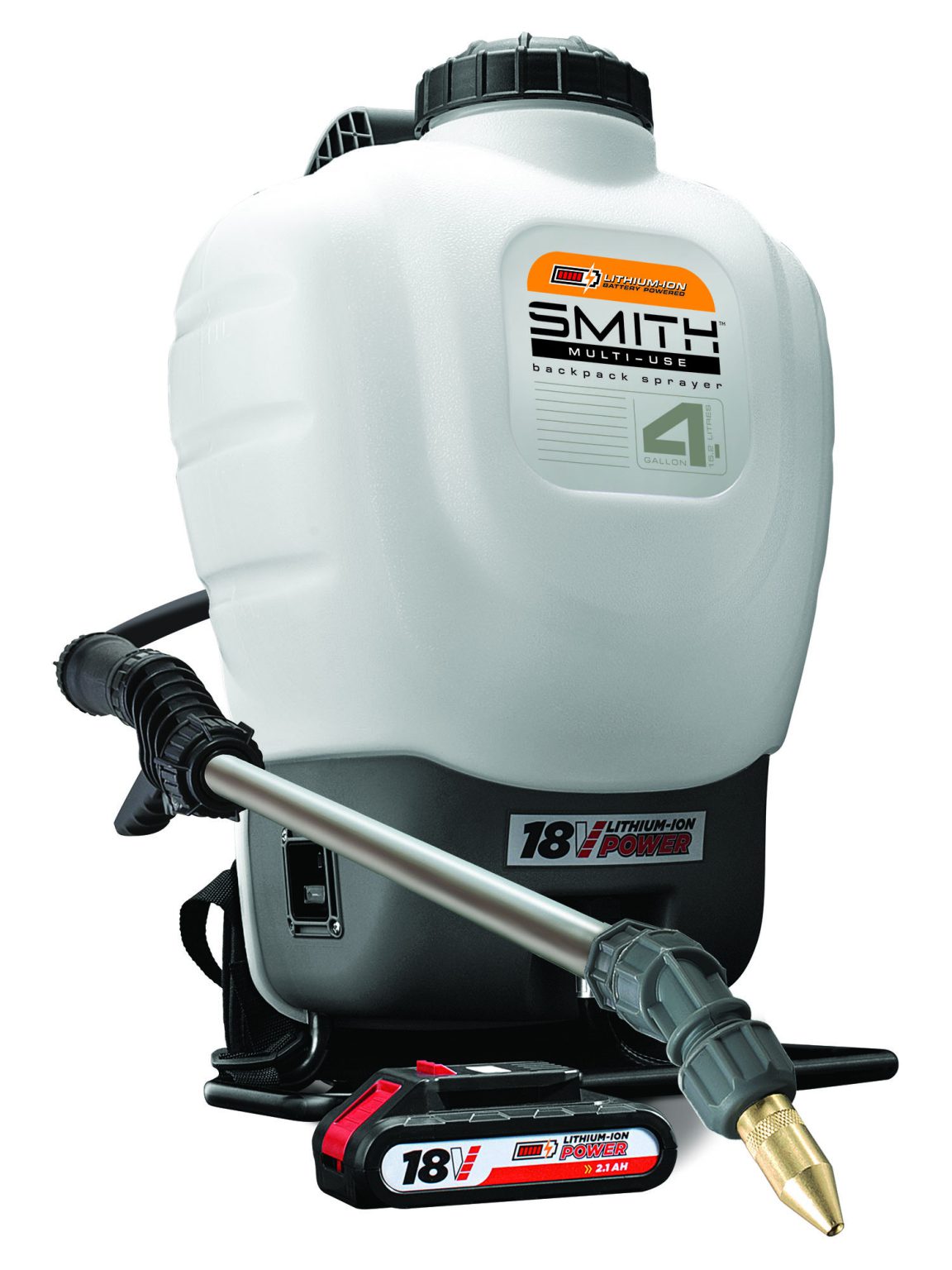 18V MultiUse – 4 Gal. 18V Li-Ion Backpack Sprayer – Smith Performance ...
